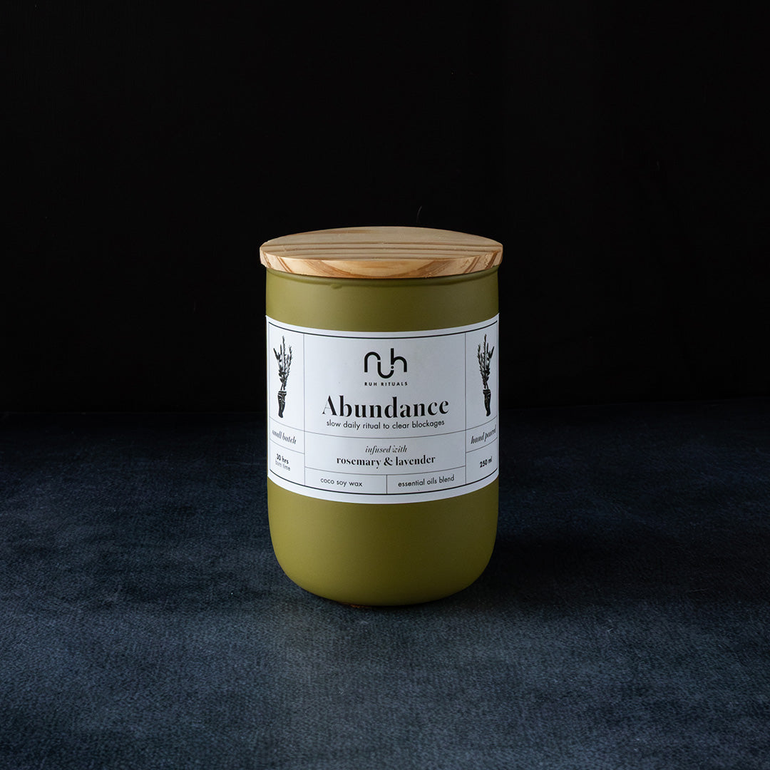 Abundance Candle – Ruh Rituals